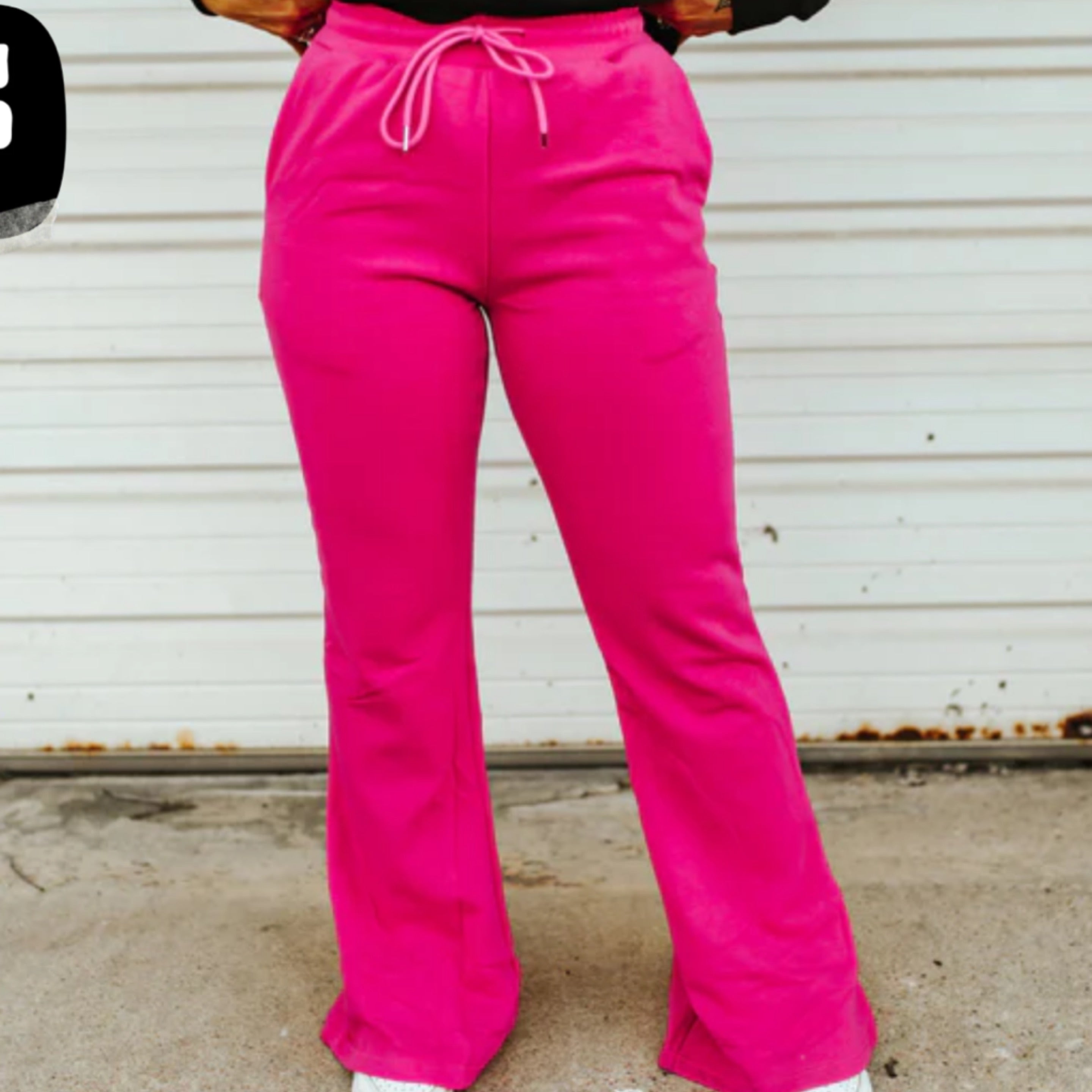 Poppin In Pink Flares | Mama Made Co.